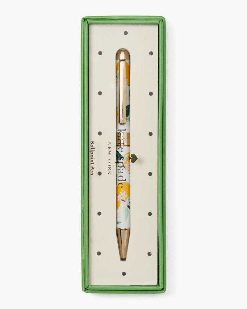 Orange Toss Ballpoint Pen | Kate Spade Outlet | Kate Spade Outlet
