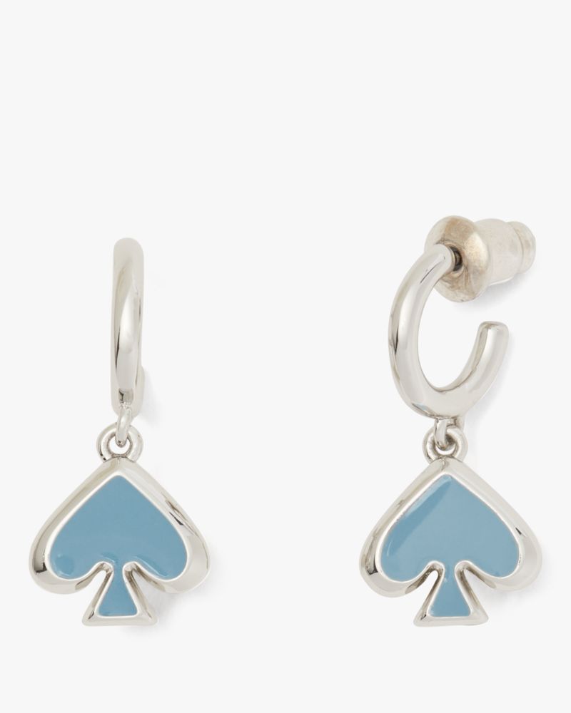 Everyday Spade Enamel Drop Huggies | Kate Spade GB