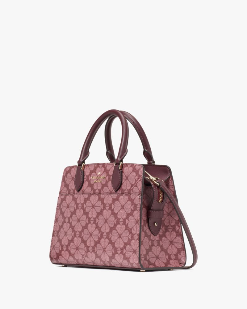 Signature Spade Flower Small Satchel | Kate Spade Outlet Signature Spade Flower Small Satchel | Kate Spade Outlet