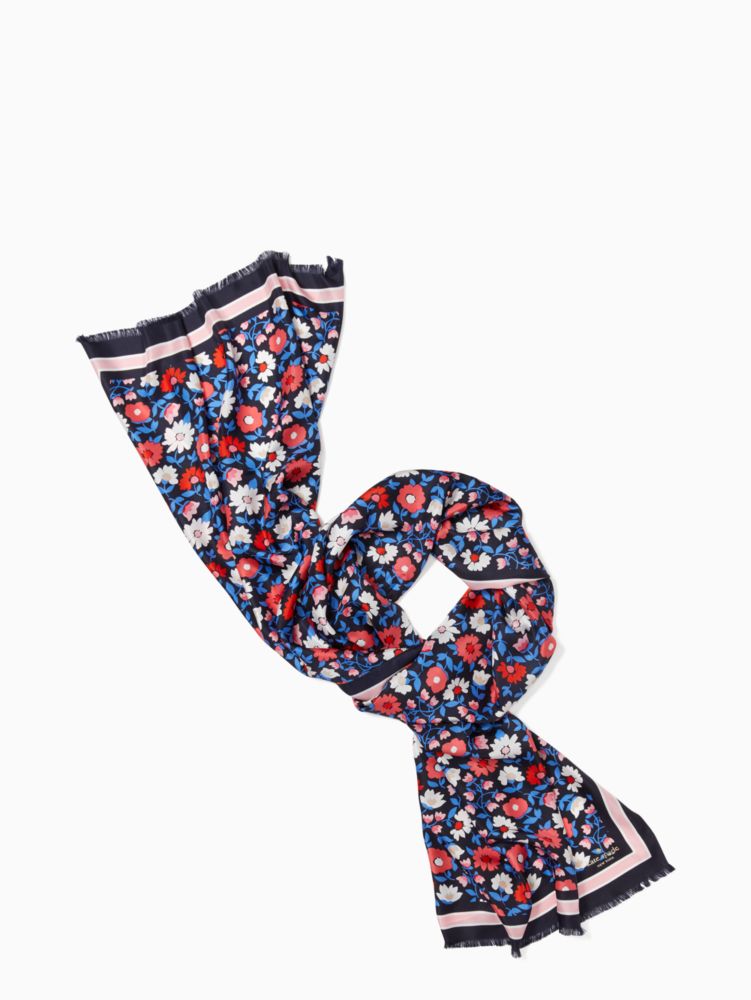 Daisy Silk Oblong Scarf | Kate Spade Outlet | Kate Spade Outlet