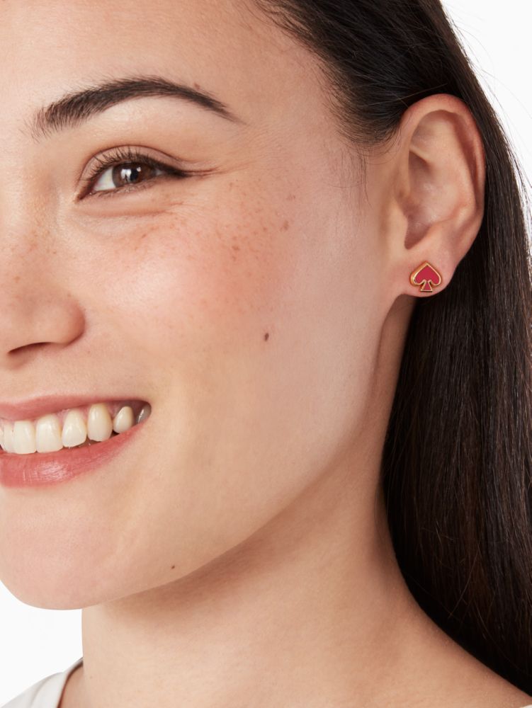 Everyday Spade Enamel Studs Kate Spade GB