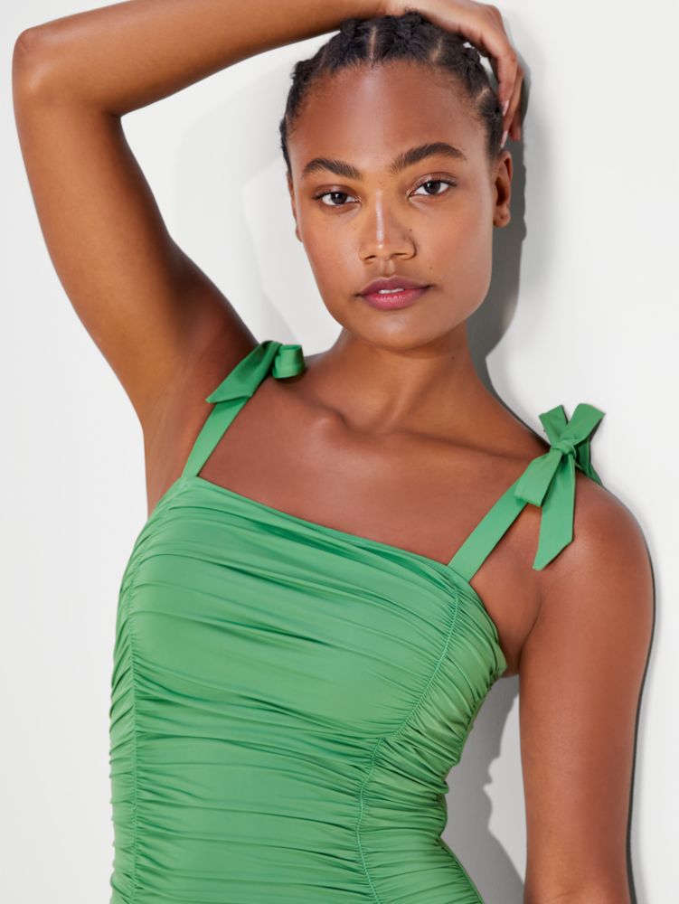 Shirred Square Neck One Piece | Kate Spade New York | Kate Shirred Square Neck One Piece | Kate Spade New York | Kate