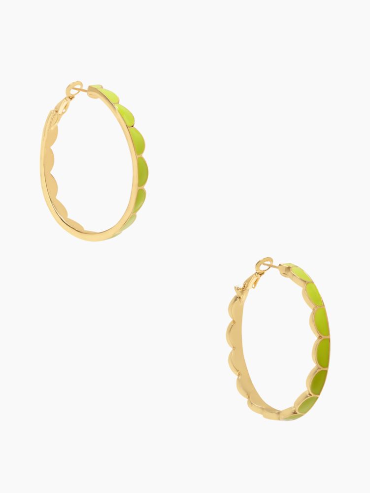 Scallop Hoops | Kate Spade New York